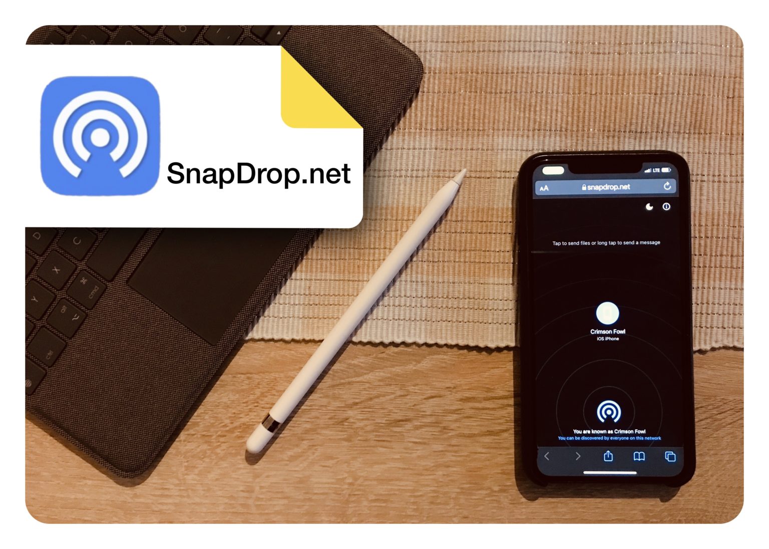 Snapdrop, die AirDrop-Alternative! Schneller Dateiaustausch zwischen iPhone zu Android & Co – anb030